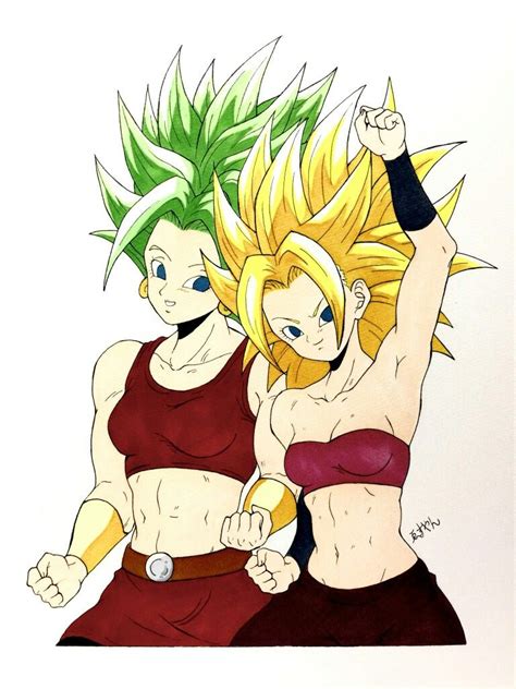Caulifla And Kale Anime Dragon Ball Super Dragon Ball Art Anime Dragon Ball