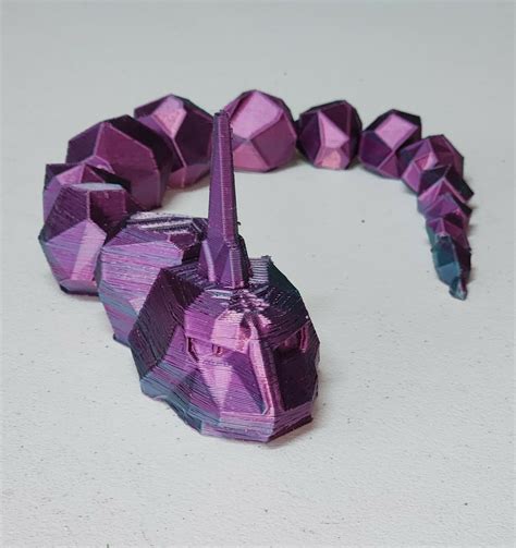 3d Printable Articulated Onix • Made With Ender 3 S1・cults