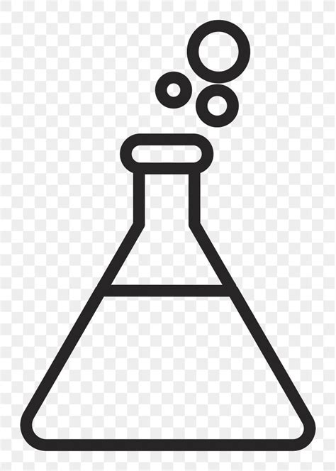 Black And White Flask Illustration Images Free Photos Png Stickers