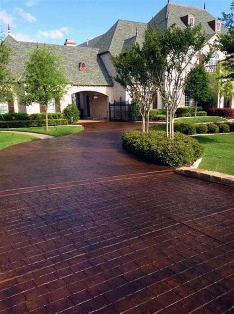 25 Stunning Concrete Driveway Ideas For Your Modern Home Archeworks