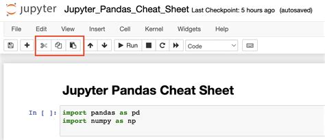 A Data Engineers Cheat Sheet On Pandas And Jupyter Notebooks By