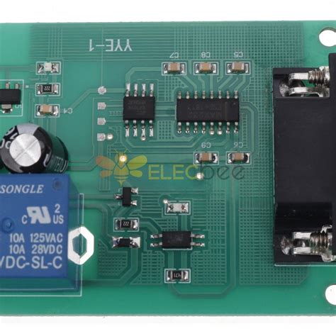 Elecbee Yye 1 5v 12v 24v Rs232 Serial Port Control Relay Module Mcu