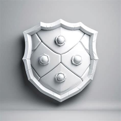 Premium Ai Image Shot Of Shield
