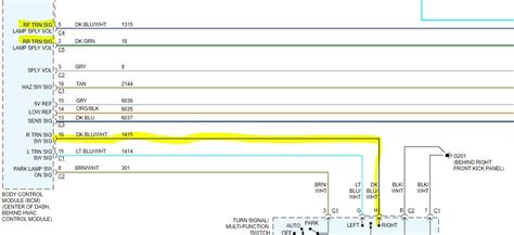 Right Rear And Front Blinker Not Working