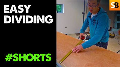super easy tape measure dividing shorts