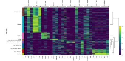 sc pl rank genes groups heatmap column color bar · issue 1661