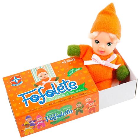 Boneca Fofolete Estrela Ri Happy