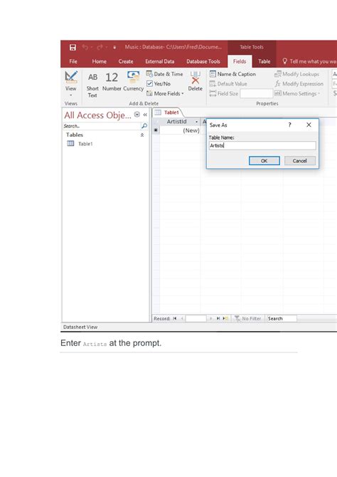 Microsoft Access Database Tutorial Zali2102 Page 9 Flip Pdf