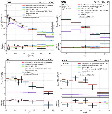Differential Fiducial Cross Sections For P γγ T N Jets Y γγ And