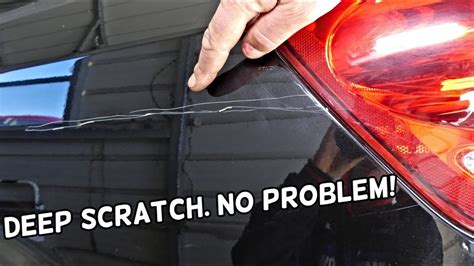 How To Fix Deep Scratches On Car