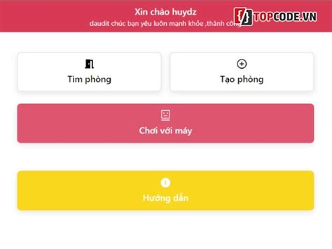 Source Code Trò Chơi đầu đít Bằng Reactjs Firebase Tailwind