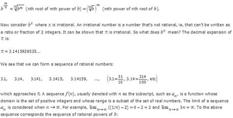 Exponential Definition