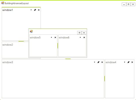 Building An Advanced Layout At Runtime Winforms Dock Control