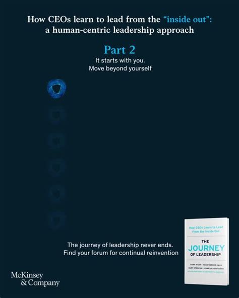 Siddharth Singh On Linkedin How Ceos Learn To Lead From The Inside Out A Human Centric