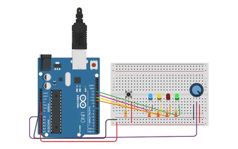 Circuit Design Leds Tinkercad