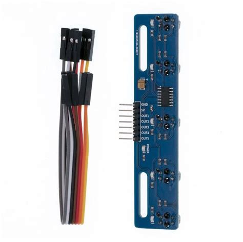 5 Channel Infrared Reflective Sensor Tcrt5000 Kit 5ch Ch Road Ir Photoelectric Artofit