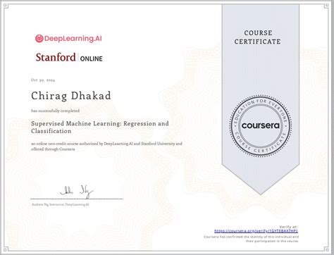 chirag dhakad on linkedin machinelearning datascience continuouslearning coursera regression…