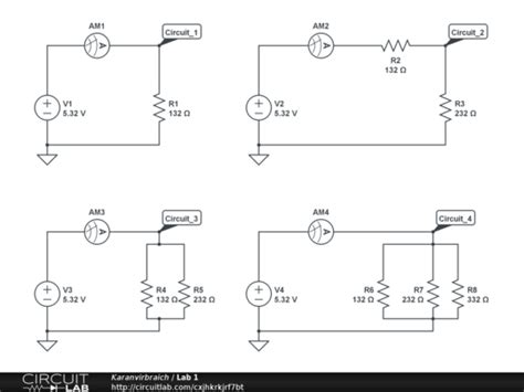 Lab 1 CircuitLab