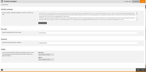 Create And Edit Pkcs12 Certificates