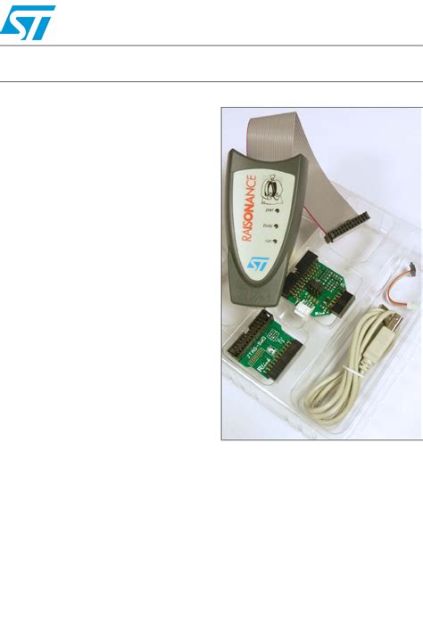 Stx Rlink Data Brief Datasheet By Stmicroelectronics Digi Key Electronics