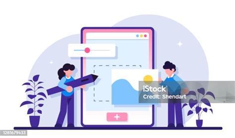 웹 디자인 개발 개념입니다 웹 디자인 사용자 인터페이스 Ui 및 사용자 환경 Ux 콘텐츠 조직 디자이너는 디자인 작업을 하고 있습니다 현대 플랫 일러스트 가구에 대한 스톡