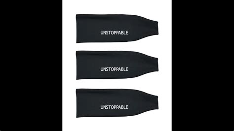 3팩 Unstoppable Authentic 언스탑퍼블어센틱 X Unstoppable 언스탑퍼블 스포츠헤어밴드 기능성헤어