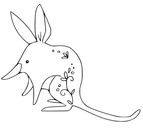 Abstract Bilby Coloring Page Download Print Or Color Online For Free