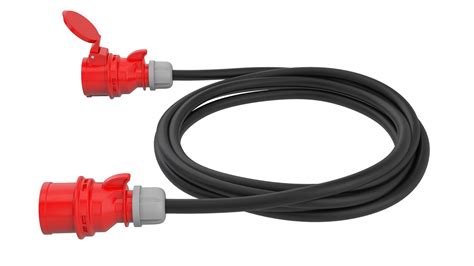 Three Phase Plug 3d Model Turbosquid 2068772