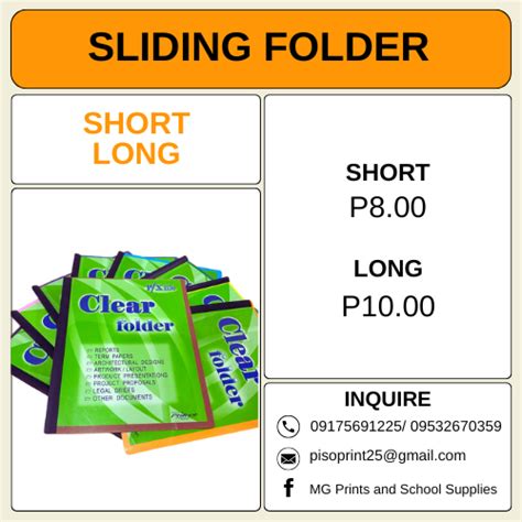 Sliding Folder Short And Long Shopee Philippines