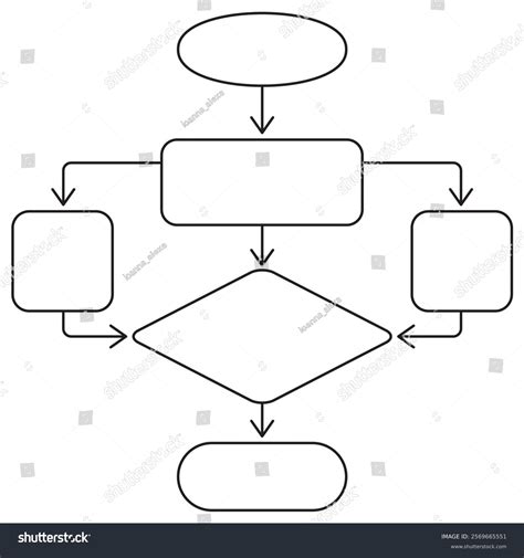 algorithm icon simple outline black vector stock vector royalty free