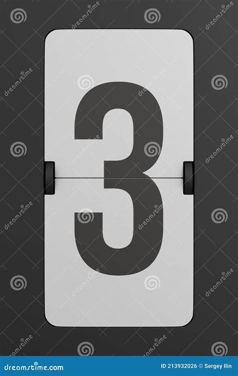 Scoreboard Number Font Vector Illustration Template Vector Coming Soon Web Page Design
