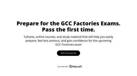 Gcc Factories Exam Preparation Palucraft South Africa