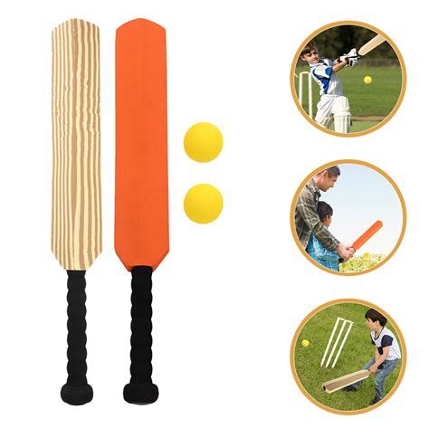 Jual Bat Sports Set Outdoor Baseball Wood Grain Plastic For Portable