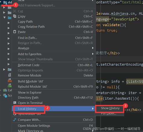 Idea中删除文件的恢复方法 Csdn博客