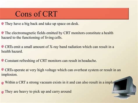 Graphic Terminal Crt Monitor Ppt