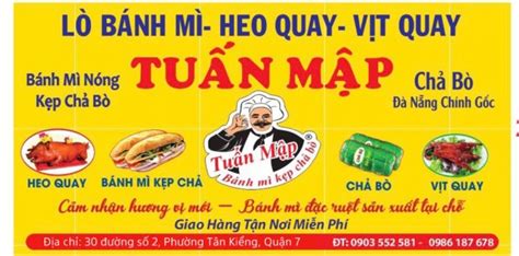 Lò Bánh Mì Heo Quay Vịt Quay Tuấn Mập Quận 7