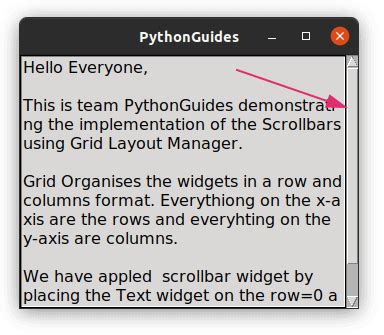 Python Tkinter Scrollbar How To Use Python Guides