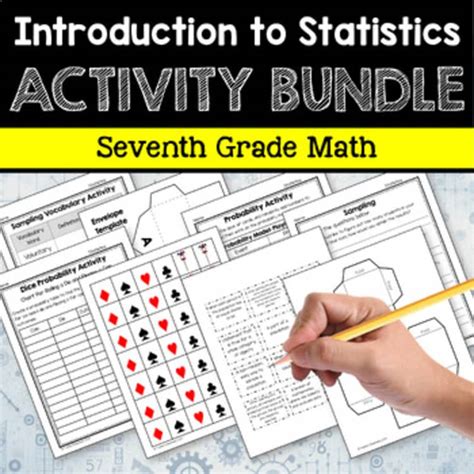 7th Grade Math Statistics Activity Bundle With Guided Notes 30 Off