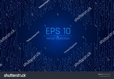 첨단 기술 블루 배경 질감회로 기판 스톡 벡터로열티 프리 2019601550 Shutterstock