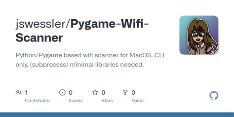 Github Jswesslerpygame Wifi Scanner Pythonpygame Based Wifi