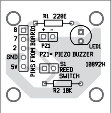Arduino Based Visitor Alarm Project Available With Source Code