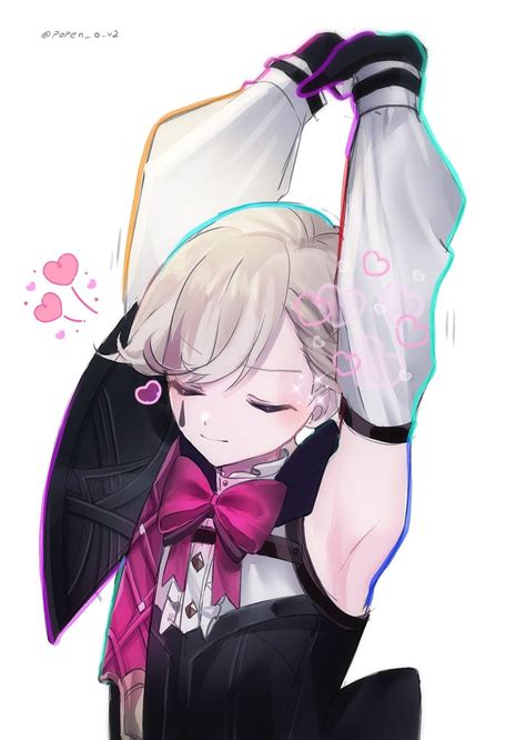 Lyney Genshin Impact Drawn By Popen Danbooru