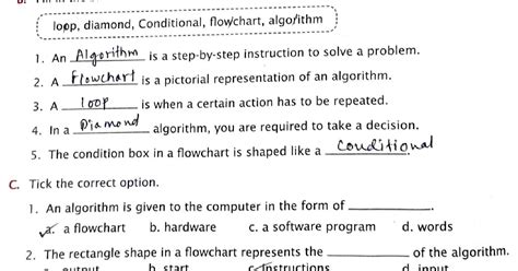 Class V Chapter 9 Algorithm And Flowcharts