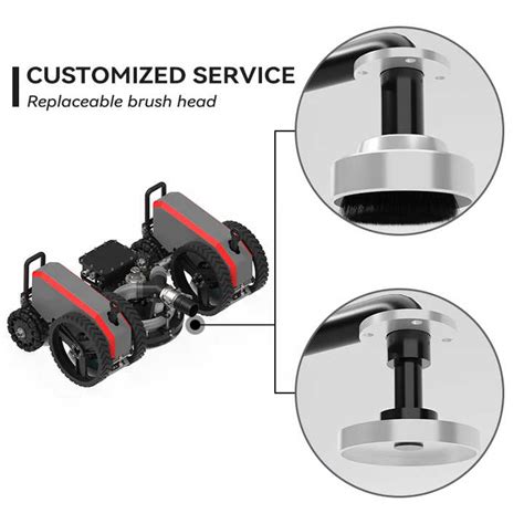 Ship Cleaning Machine Rust Removal Robot Magnetic Crawler Robot To Clean Ship Hull