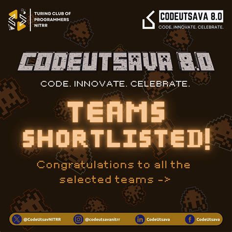 codeutsava nit raipur on linkedin tcp codeutsava hackathon