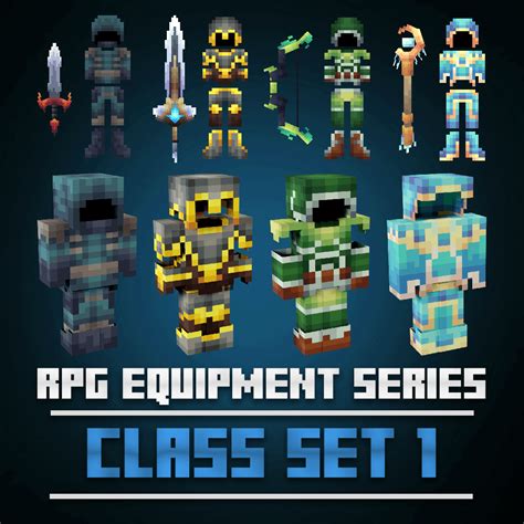 Rpg Equipment Series Class Set Bundle Samus Dev