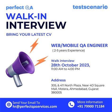 Jobopportunity Walkininterview Manualtester Hiringnow Qa Qualityassurance Testingjobs