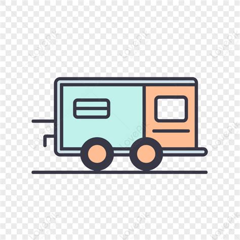캠핑 트레일러 아이콘 벡터욱스ui스케치 Png 일러스트 무료 다운로드 Lovepik