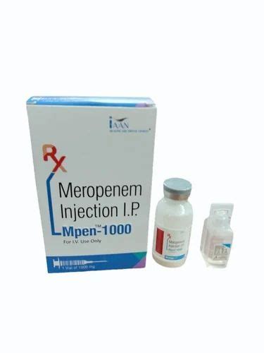 Meropenem 1gm Injection At ₹ 1067 Vial Meropenem Injection In Varanasi Id 2852828211412