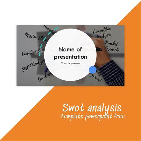 Clean SWOT Analysis Template Powerpoint Free MasterBundles